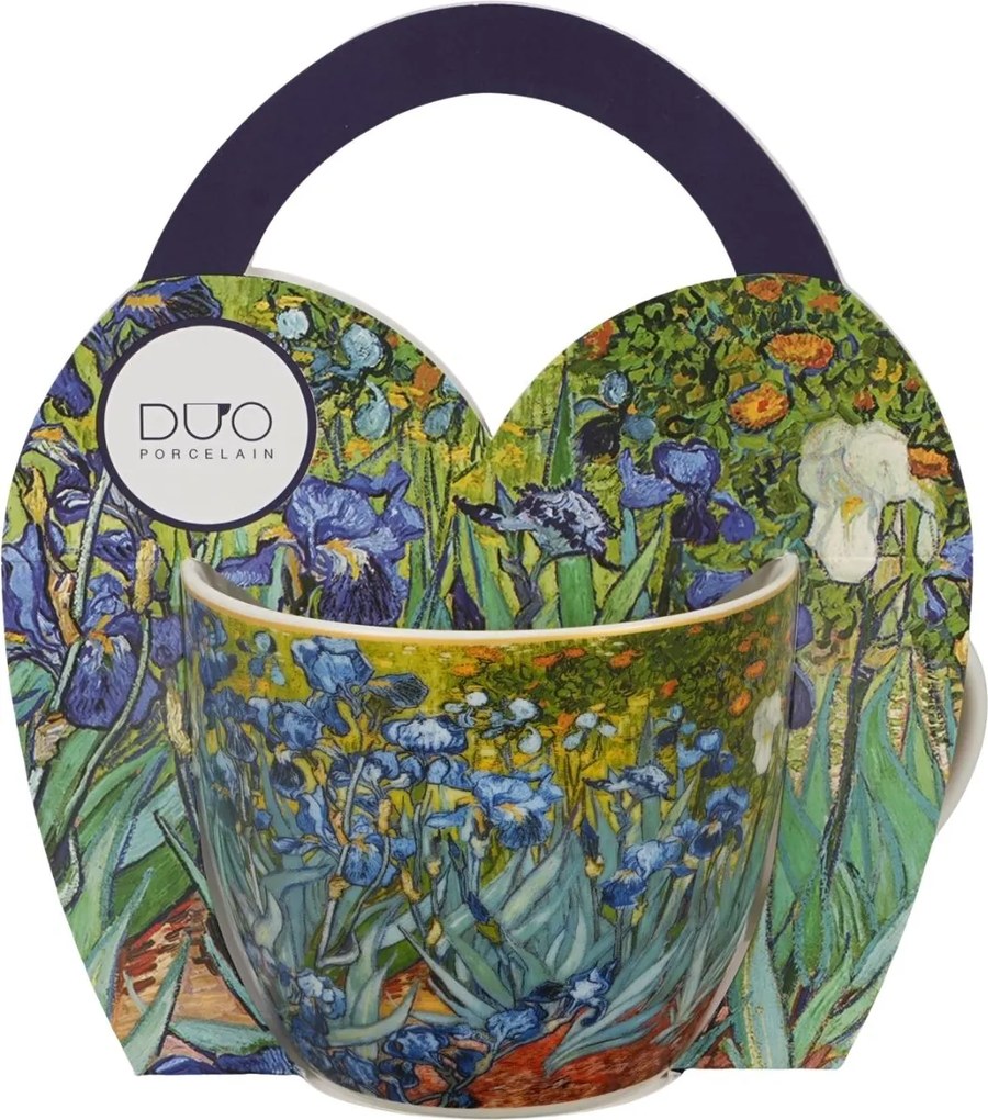 Porcelánový hrnek Van Gogh Irises 460 ml