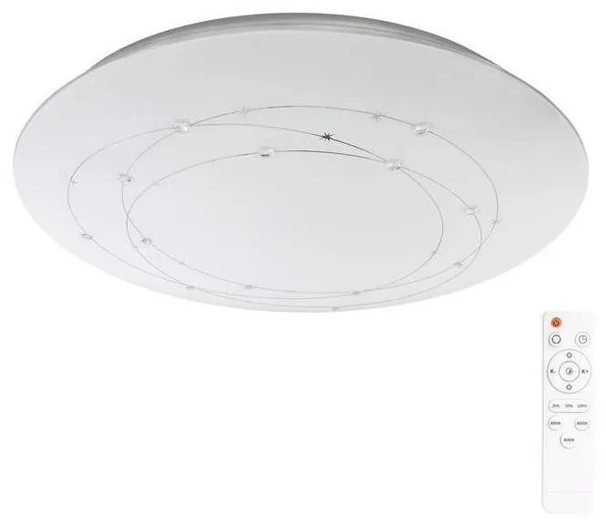 Polux LED Stmívatelné stropní svítidlo ATRIA na dálkové ovládání LED/48W/230V SA1077