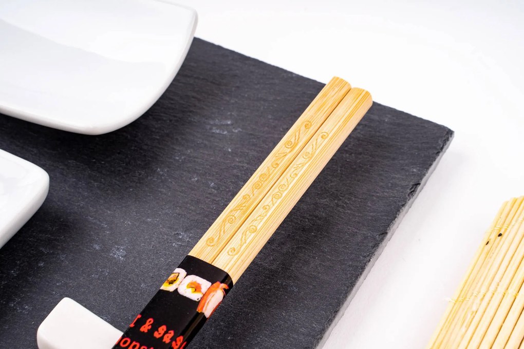 Souprava pro občerstvení, dresinky a předkrmy, sushi - 11 dílů