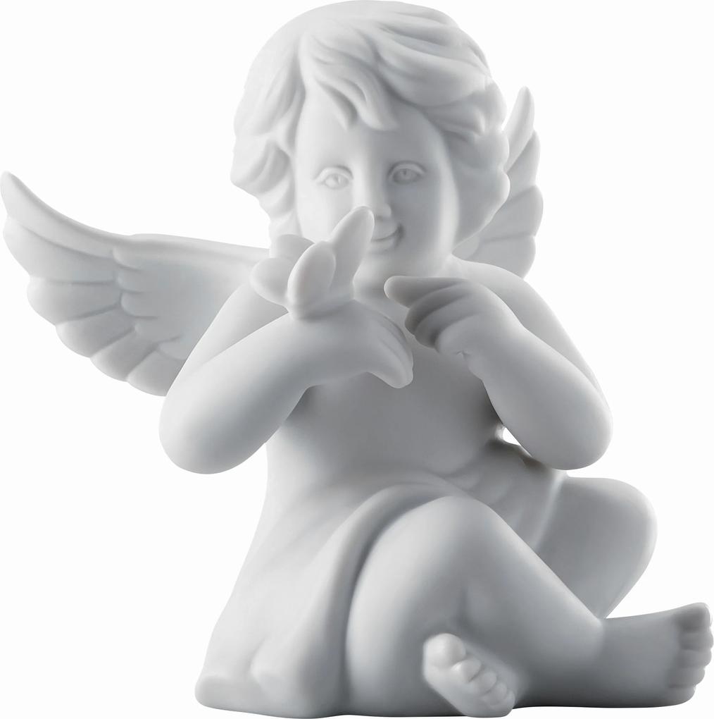 Figurka Classic anděl s motýlem velká