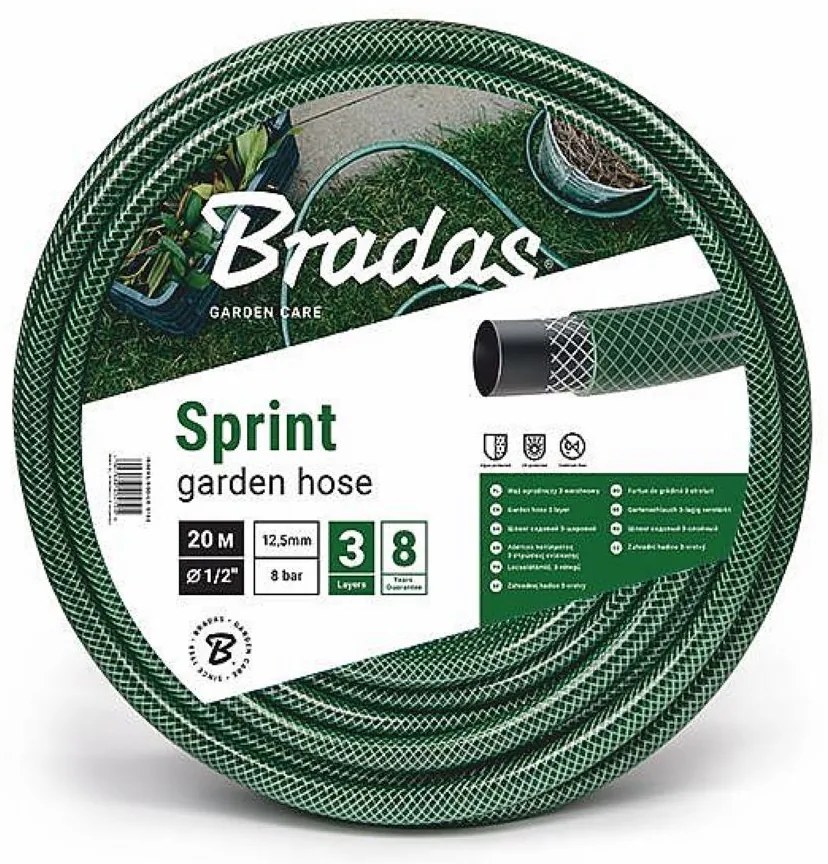 Bradas Zahradní hadice Sprint 1/2" - 30m
