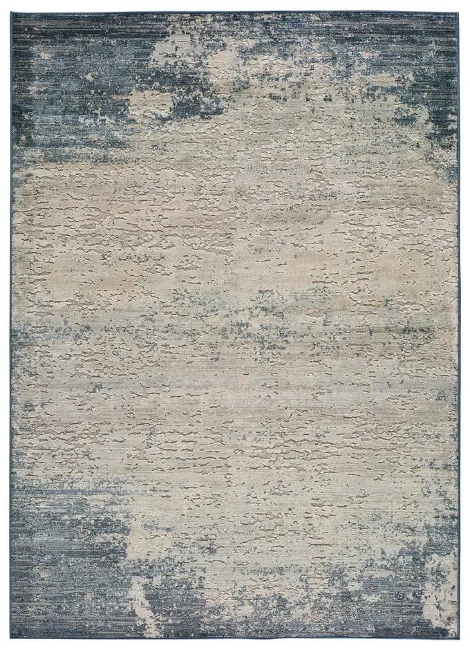 Šedo-modrý koberec Universal Farashe Abstract, 160 x 230 cm