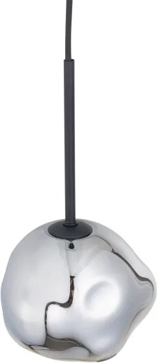 Brilagi - Lustr na lanku VULCANO 1xG9/8W/230V pr. 15 cm černá/kouřová černá