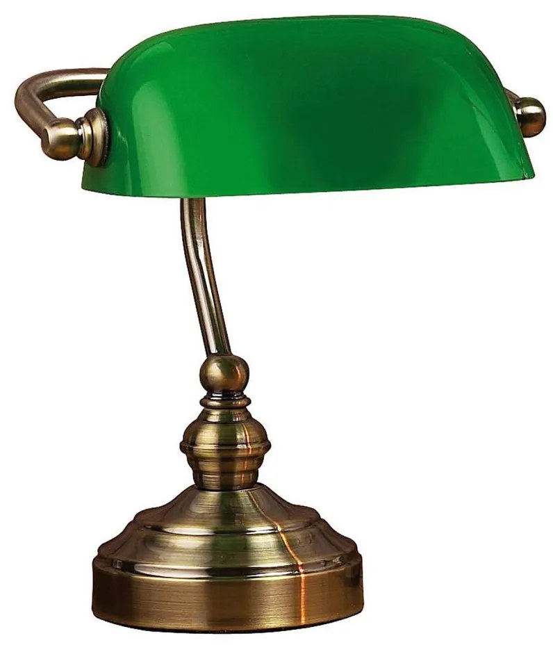 Markslöjd 105930 - Stolní lampa BANKERS 1xE14/40W/230V