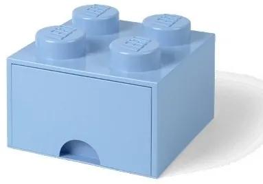 Úložný box se šuplíkem Storage Box Drawer 4 | světle modrá
