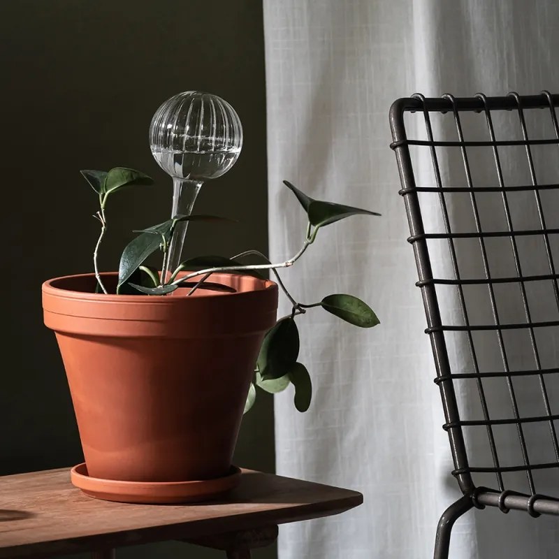 Zavlažovací baňka pro pokojové rostliny 28cm, zelená