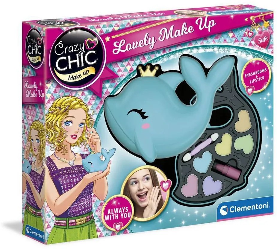 Clementoni Make-up sada delfín Crazy CHIC