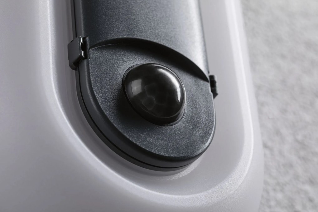 P 94958 LED venkovní nástěnné svítidlo Elunor pohybové čidlo IP65 podlouhlé 122x212mm 2200 - 4000K 18,5W 230V antracit/bílá polykarbonát - PAULMANN
