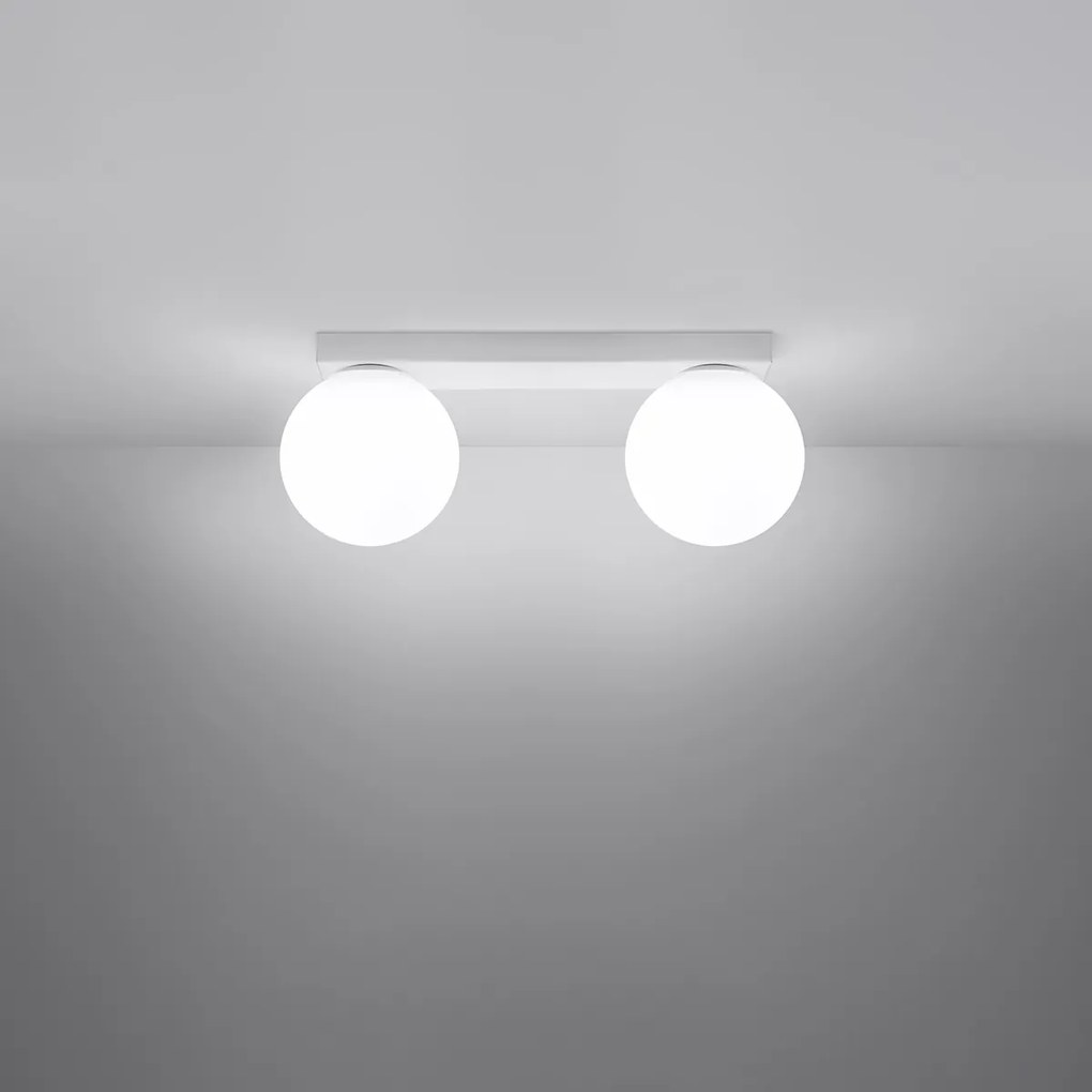 Sollux Lighting Stropní svítidlo YOLI 2 bílé