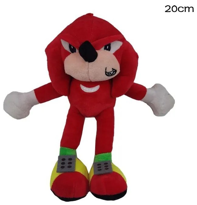 Plyšová hračka 20 cm - ježek Sonic Varianta: Knuckles the Echidna