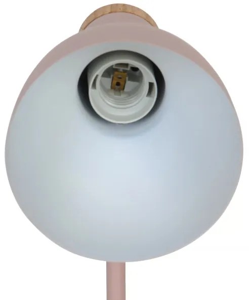 Nordlux - Stolní lampa DEVONE 1xE27/15W/230V růžová