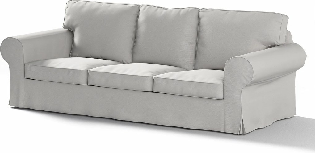 Potah na pohovku IKEA Ektorp 3-místná rozkládací, NOVÝ MODEL 2013 barva šedá látka pletený vzor