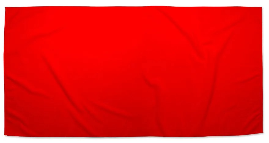 Ručník SABLIO - Červená 30x50 cm