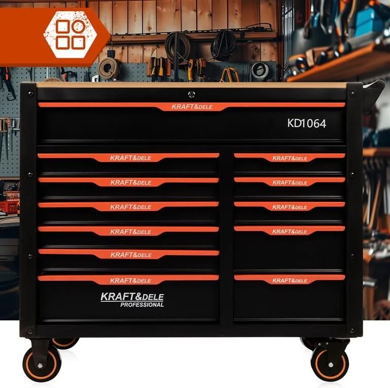 Kraft&Dele Prázdná nářaďová skříň KD1064 KD1064