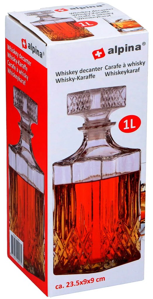 Alpina Karafa na whisky, 1 l