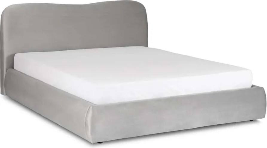 Postel Rokeda Velvet 160 x 200 cm, šedá