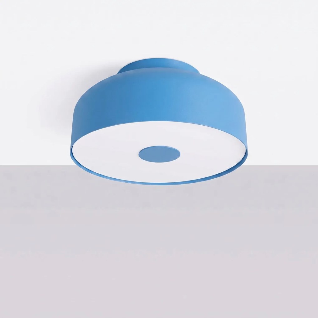 Sollux Lighting Stropní svítidlo OMIQ azurové