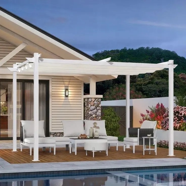 TRENDIE Pergola bílá 3x4m