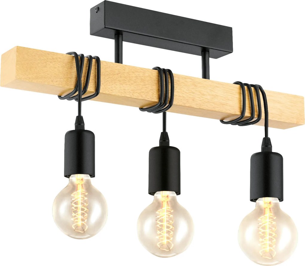 XXXLutz STROPNÍ SVÍTIDLO, 55/10,5/26,5 cm Eglo - Stropní svítidla - 003348025903