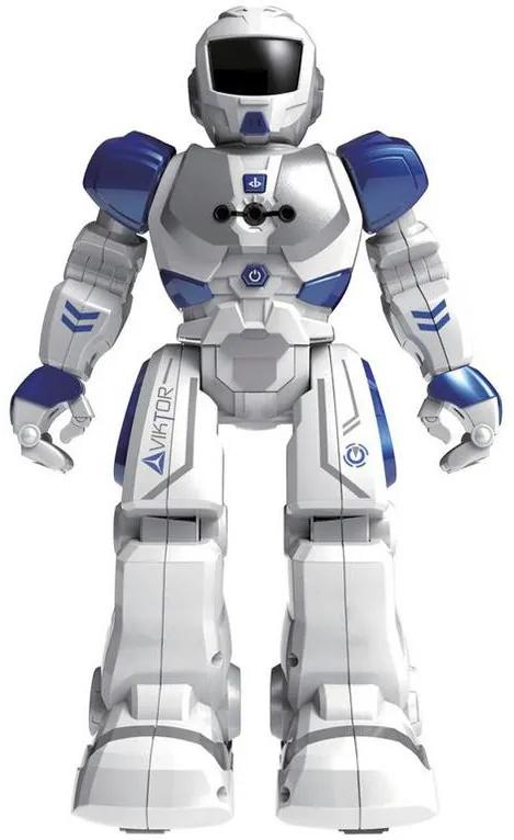 Zigybot Robot Viktor 27 cm, 21 funkcí Modrý