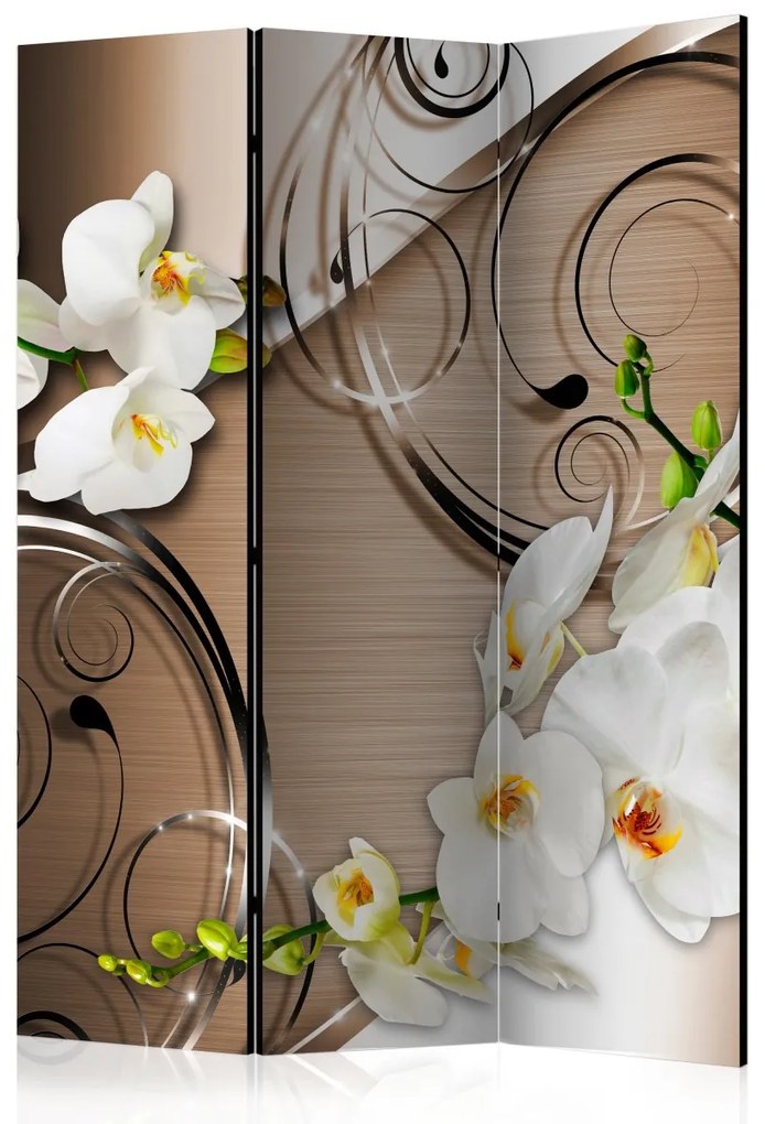 Paraván bílá orchidea Velikost (šířka x výška): 135x172 cm