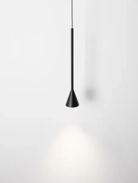 LED lustr Net černé