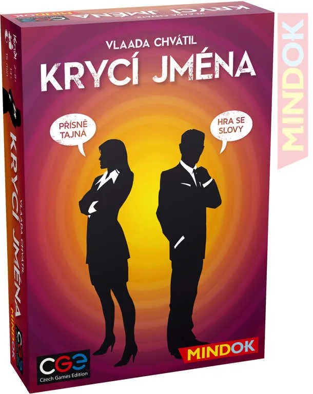 MINDOK HRA Krycí jména *SPOLEČENSKÉ HRY* mn223