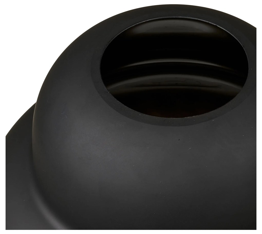 House Nordic Ručně foukaná váza VASE černá