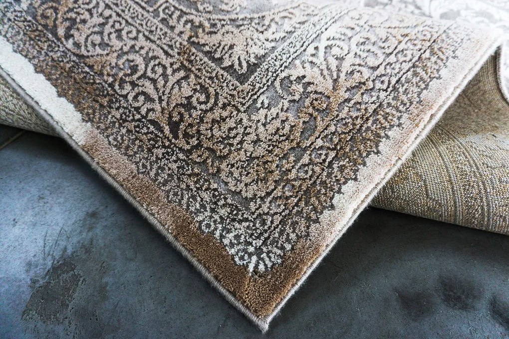 BE Koberec Mitra 3003 BEIGE - béžový obdélníkový Rozměr: 120x180 cm