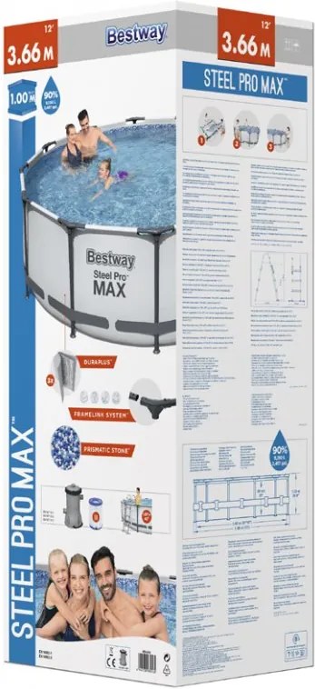 Bestway Steel Pro Max 3,66 x 1 m 56418