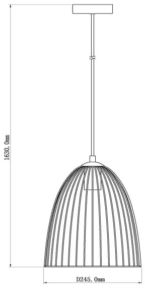 Lucide 74417/01/66 - Lustr na lanku MACARONS 1xE27/40W/230V pr. 24,5 cm růžová