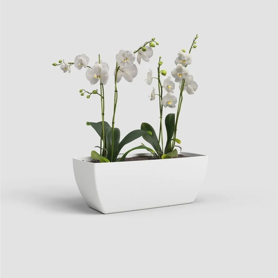 Truhlík z recyklovaného plastu 30 cm Siena – Artevasi
