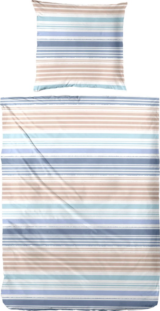 XXXLutz POVLEČENÍ, renforcé, modrá, 135/200 cm - Online Only povlečení - 005695008102