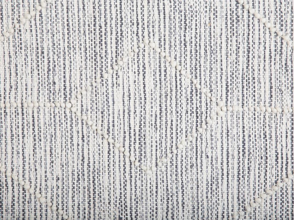 Krátkovlasý koberec krémově šedý 80 x 150 cm EDREMIT Beliani