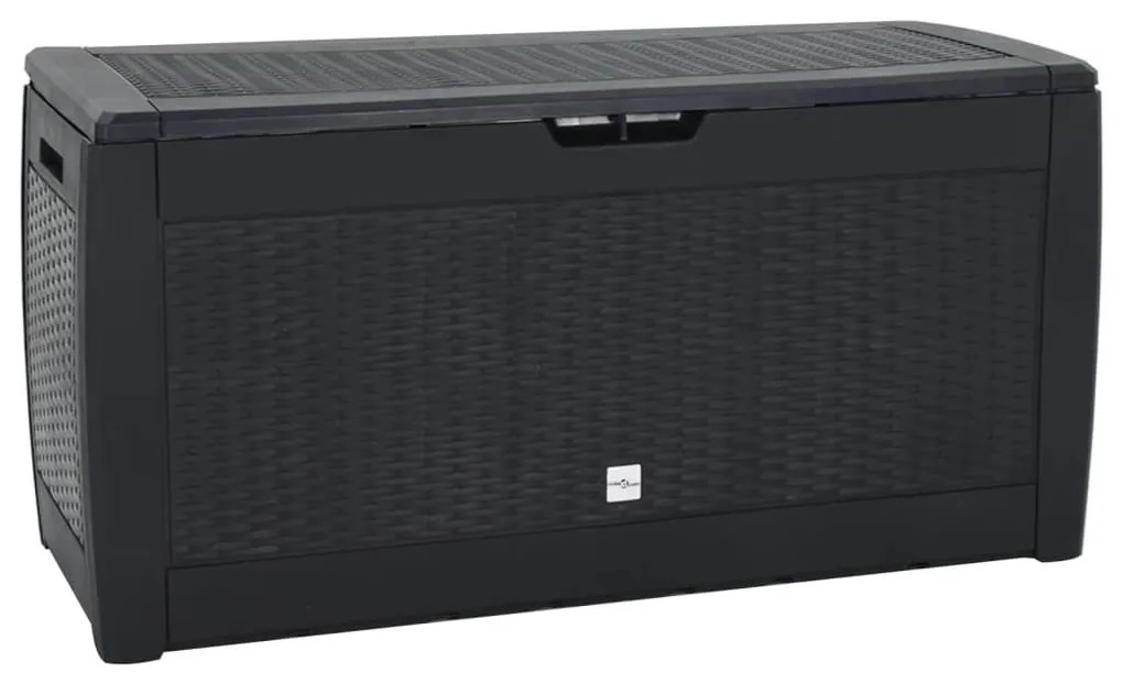 Zahradní úložný box antracitový 119 x 48 x 60 cm polypropylen 152197
