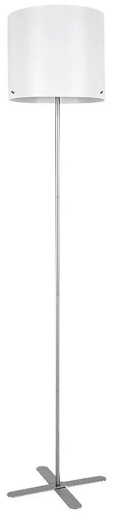 Rabalux Rabalux 74012 - Stojací lampa IZANDER 1xE27/40W/230V bílá/stříbrná RL74012