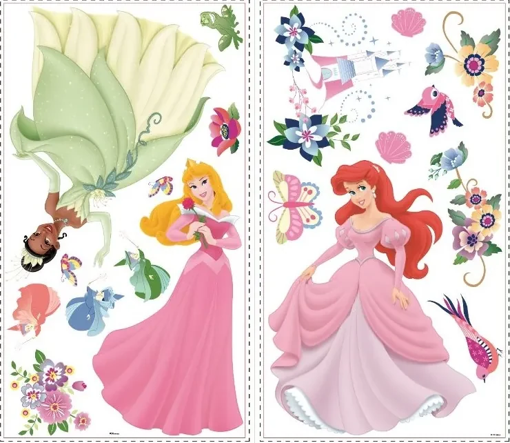 Samolepky Princezny Disney. Nálepky Princess. (2,5cm x 3,8cm - 20cm x ...