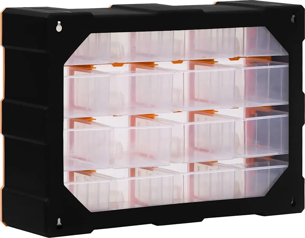 Organizér se 16 středními zásuvkami 52 x 16 x 37 cm 149601