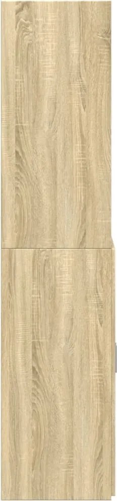 Skříň highboard dub sonoma 70 x 42,5 x 185 cm kompozitní dřevo 3281373