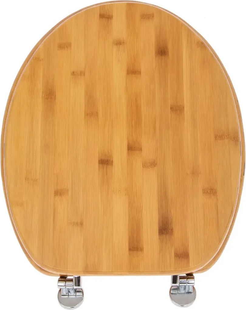 Dřevěné WC prkénko, 100% bambus
