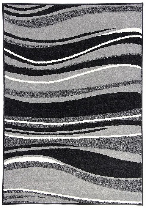 Kusový koberec PORTLAND vlny šedé 80/140