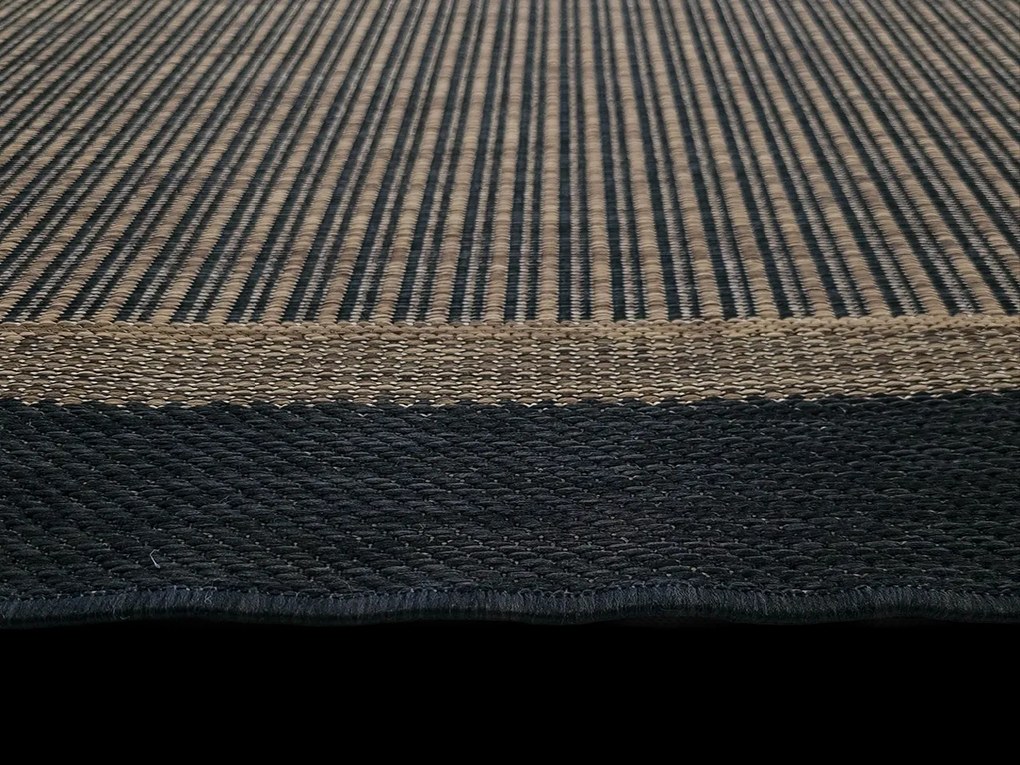 BE Koberec Eqos 0001 BROWN - hnědý obdélníkový Rozměr: 40x60 cm