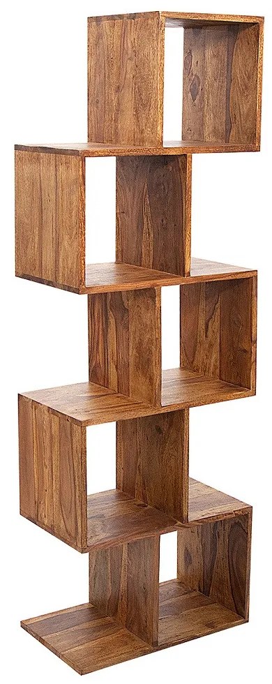 Massive home | Regál-knihovna Makassar 150 cm masiv sheesham