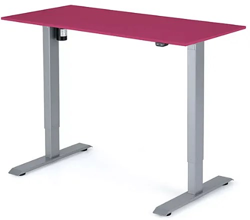 Výškově nastavitelný stůl Liftor Up, Fuchsiově růžová, elektricky polohovatelný