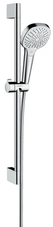 Hansgrohe Croma Select E, sprchová sada Multi se sprchovou tyčí 65 cm, bílá/chromová, HAN-26580400