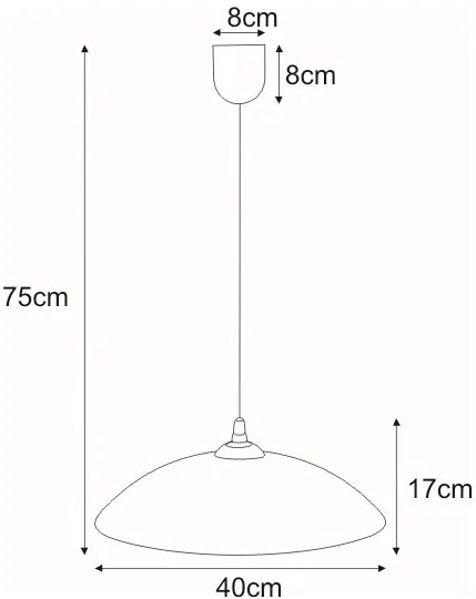 Závěsné svítidlo K-3720 z řady MATARO