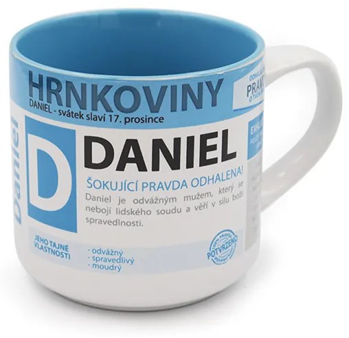 Hrnek se jménem DANIEL Hrnkoviny