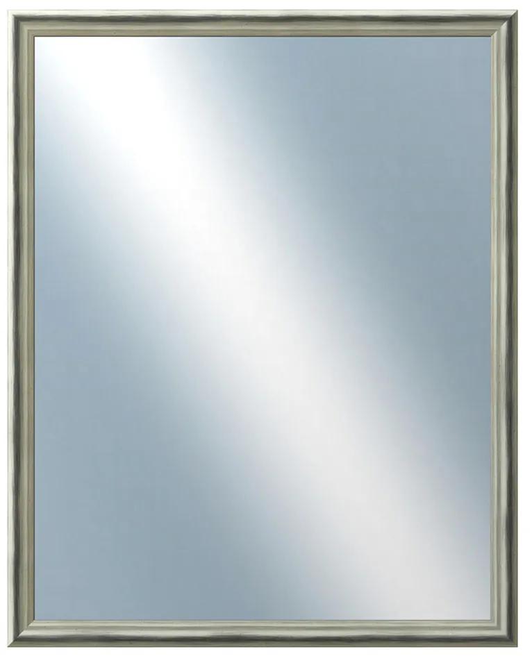 DANTIK - Zarámované zrcadlo - rozměr s rámem cca 40x50 cm z lišty Y-ka černá linka (3125)