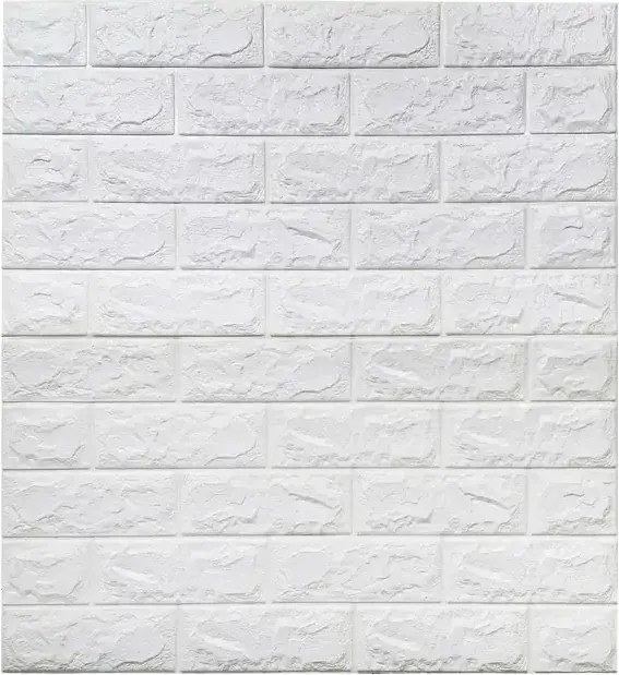 GRACE 3D samolepící panel Cihla bílá