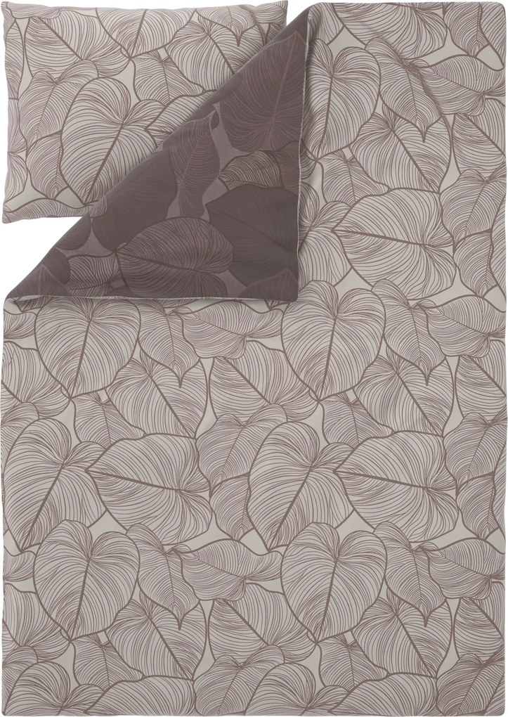 Livarno® Ložní povlečení z mikrovláknitého saténu, 140 x 200 cm, 70 x 90 cm (hnědá)